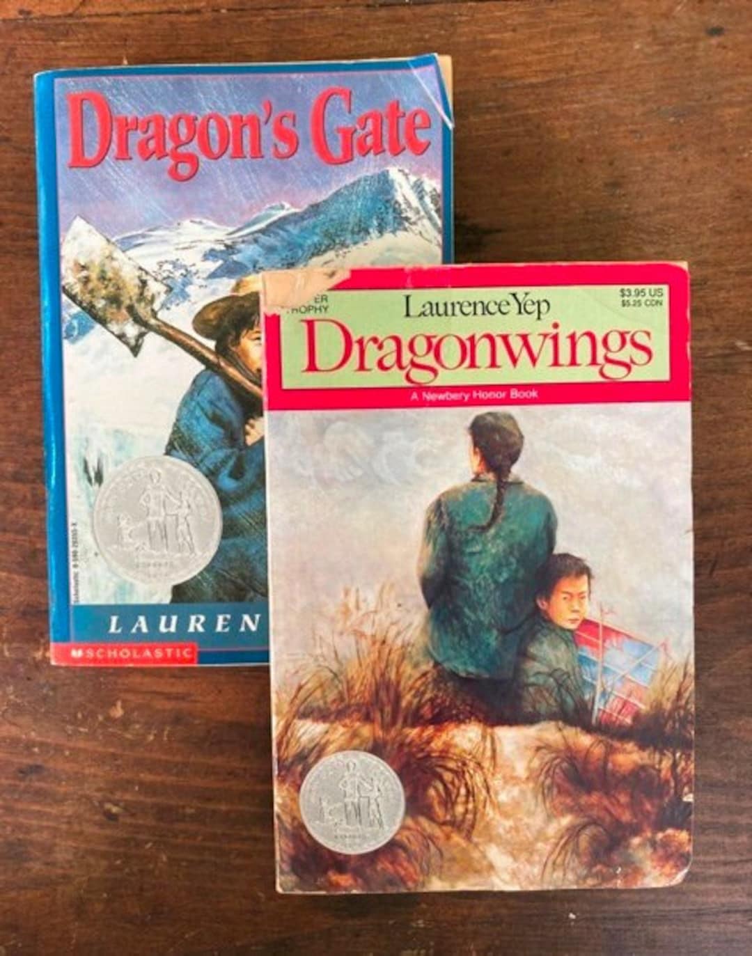 Dragon's Gate & Dragonwings by Laurence Yep Historical Novel Chinese ...