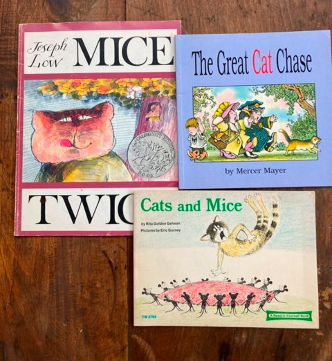 Mice Twice by Joseph Low Cats and Mice by Rita Gelman Pictures by Eric ...