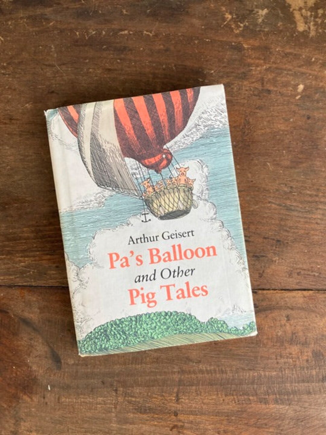 Pa's Balloon and Oher Pig Tales by Arthur Geisert Hardcover With Etched ...