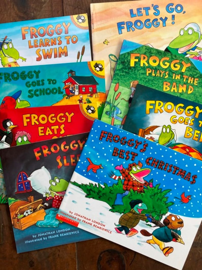 Vintage Froggy Book by Jonathan London: Children's Storybook - Your Choice - Etsy