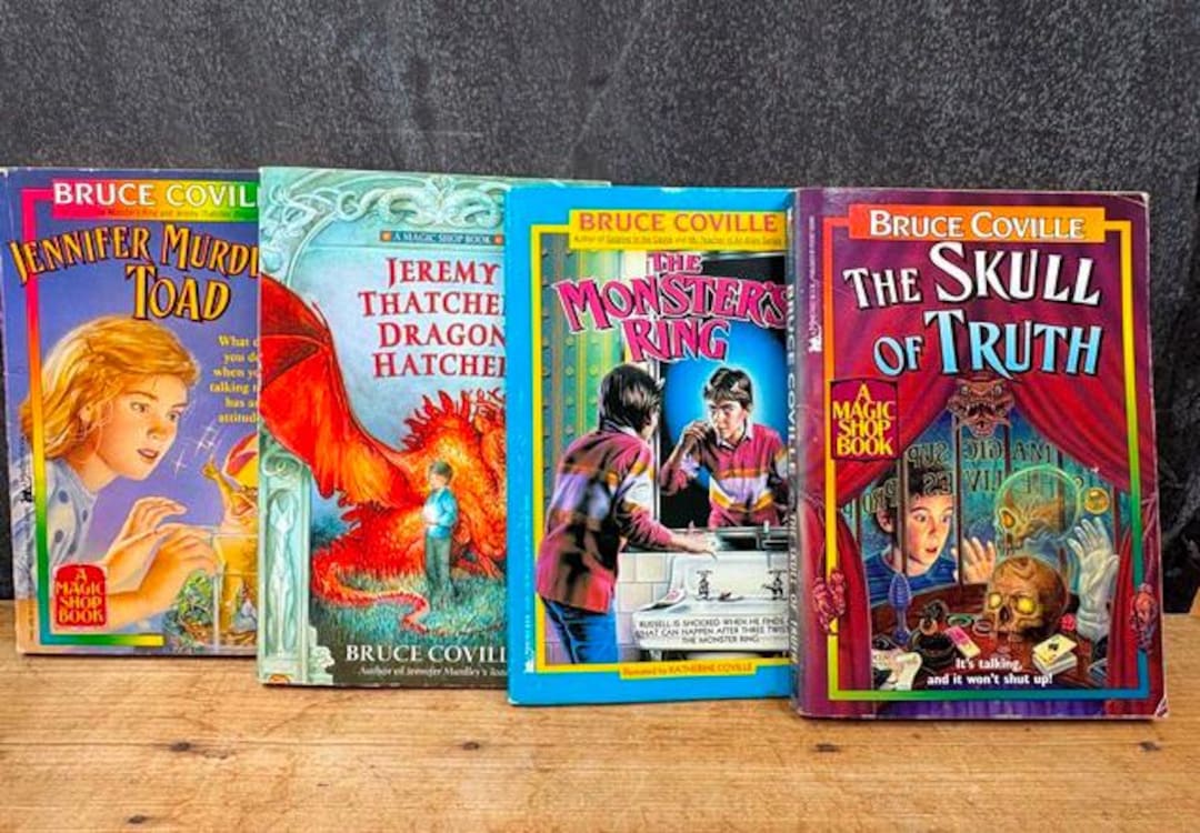 Bruce Coville's Magic Shop Book Series Set 1-4 - Etsy