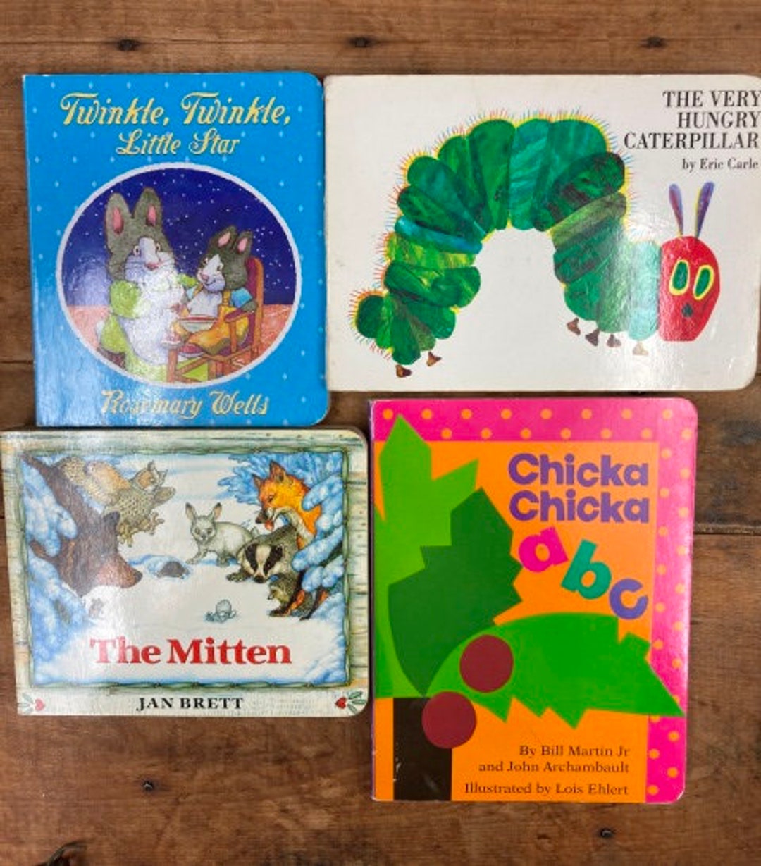 The Mitten the Very Hungry Caterpillar Chicka Chicka ABC Twinkle ...