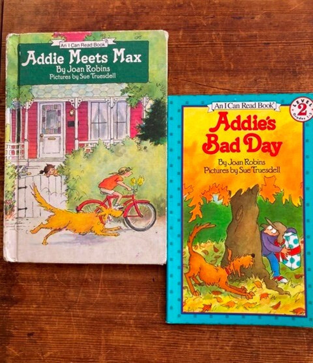 Addie Meets Max & Addie's Bad Day: I Can Read Book Set Level 2 - Etsy