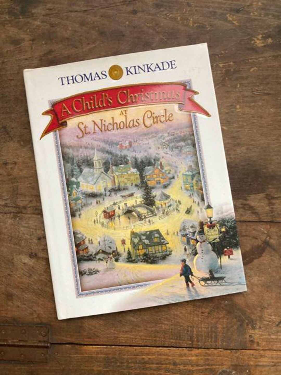 A Child's Christmas at St Nicholas Circle by Thomas Kinkade 1999 ...