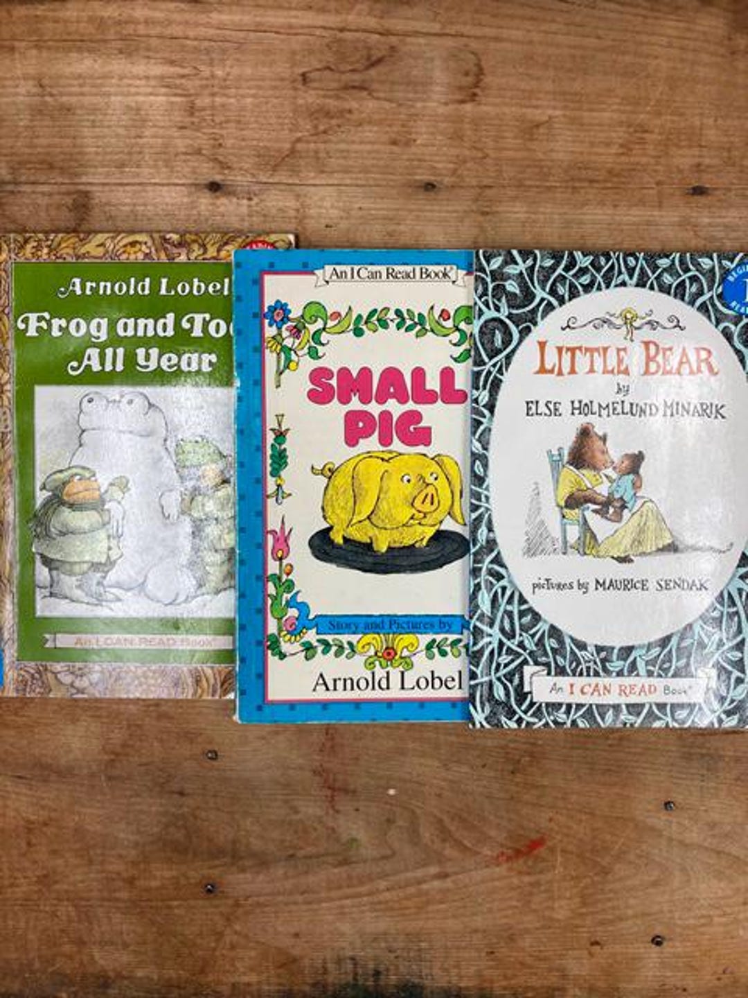 Frog and Toad All Year & Small Pig by Arnold Lobel and Little Bear by ...