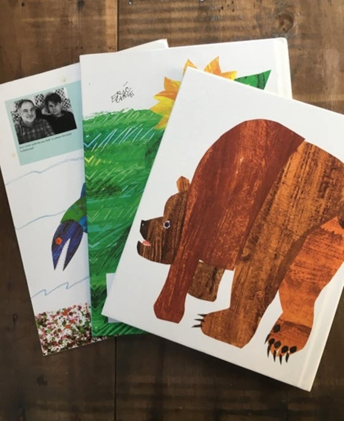 Eric Carle Books Brown Brown Bear A House For Hermit Crab & | Etsy