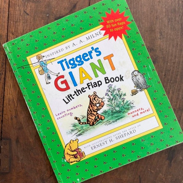 Winnie the Pooh Giant Book - Etsy