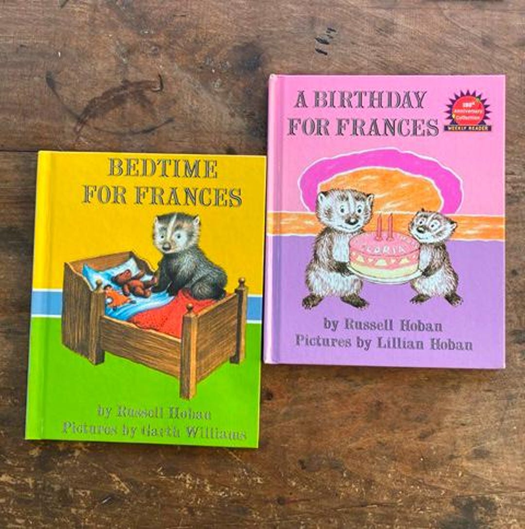 Vintage 'frances' Children's Books by Russell Hoban - Etsy