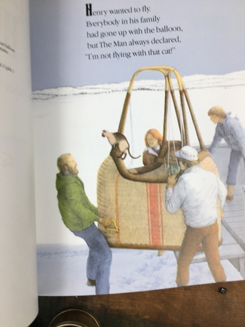 Hot Air Henry by Mary Calhoun Illustrated by Erick Ingraham | Etsy