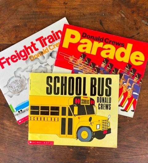 Freight Train School Bus & Parade by Donald Crews - Etsy