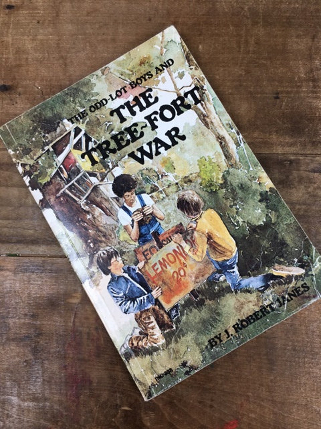The Tree-fort War by J Robert Janes the Odd Lot Boys the Tree Fort War ...