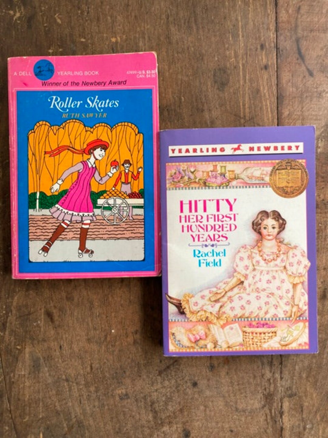 Newbery Medal Books: Roller Skates & Hitty Her First Hundred Years - Etsy