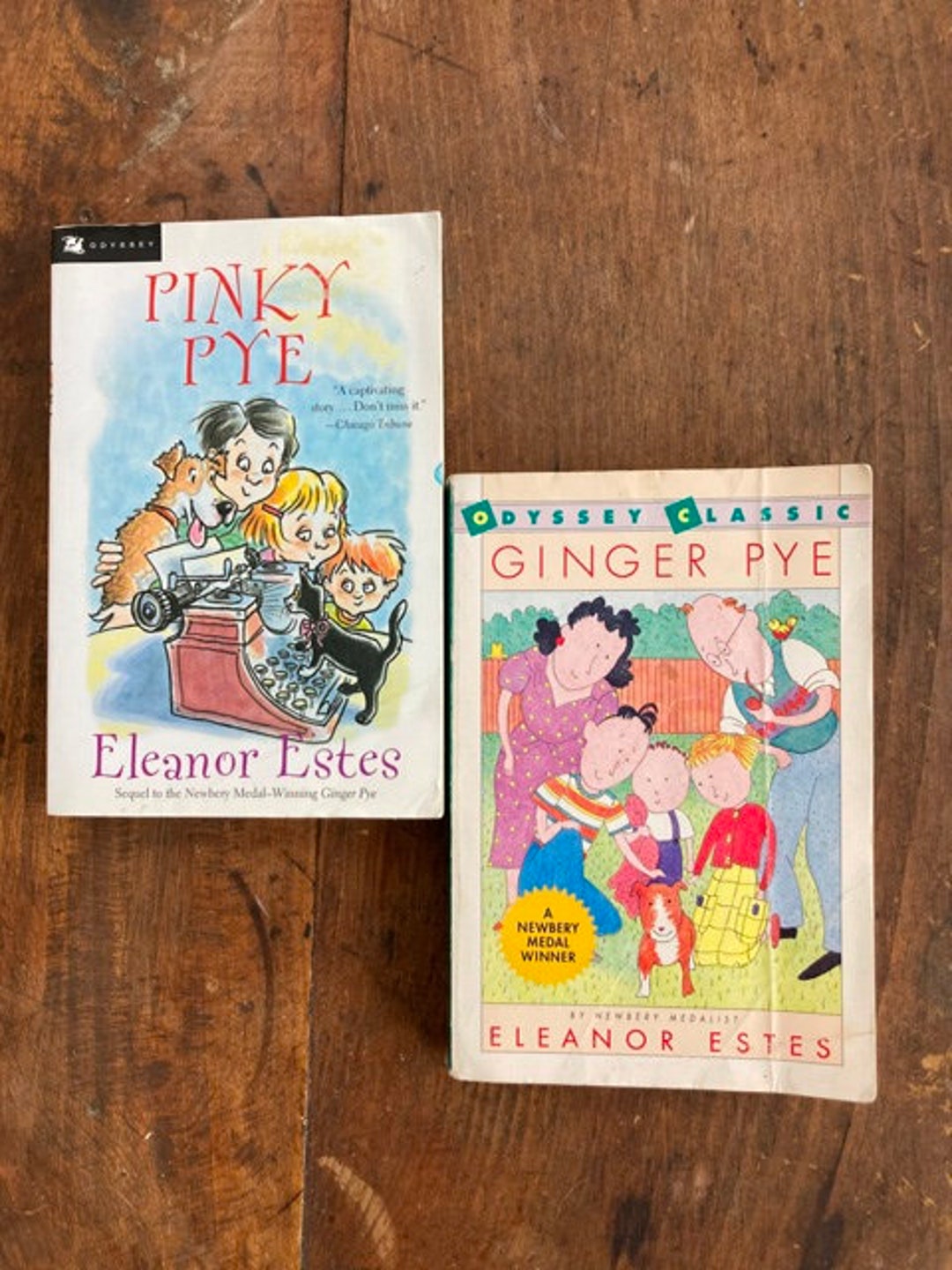 Ginger Pye & Pinky Pye by Eleanor Estes Books 1 and 2 of the Pyes Pinky ...