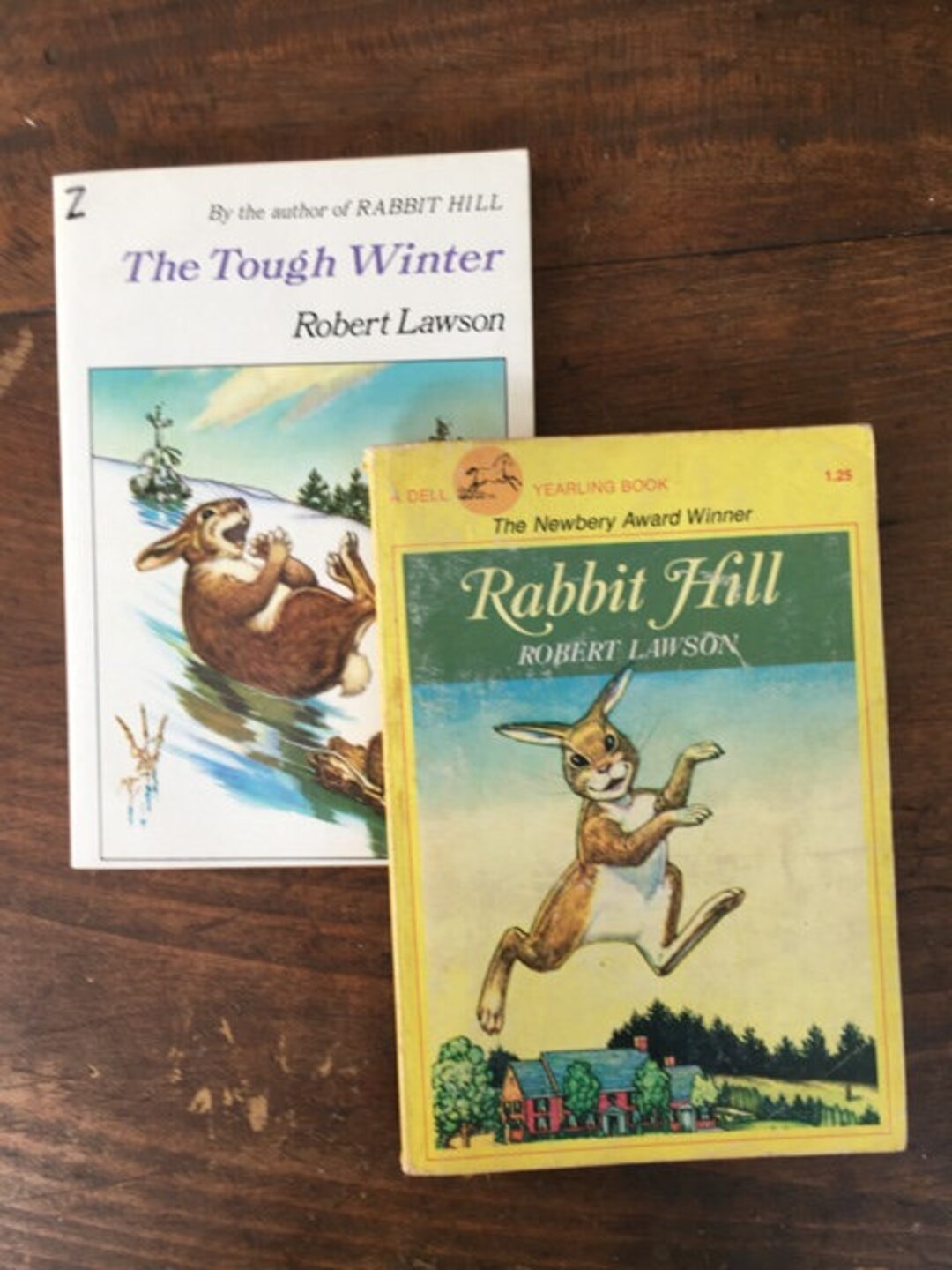 Rabbit Hill & the Tough Winter by Robert Lawson Newbery Medal Book Read ...
