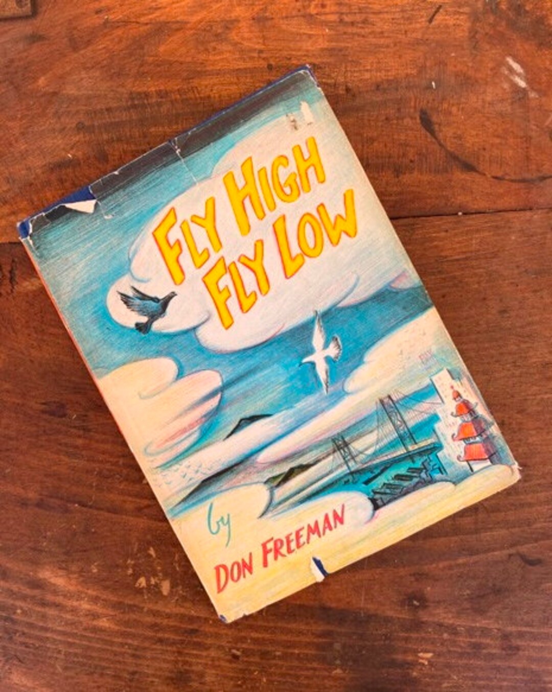 Fly High Fly Low by Don Freeman Hardcover 1957 Caldecott Honor Book - Etsy