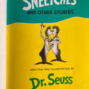 The Sneetches and Other Stories by Dr Seuss Rhyming Classic Picture ...