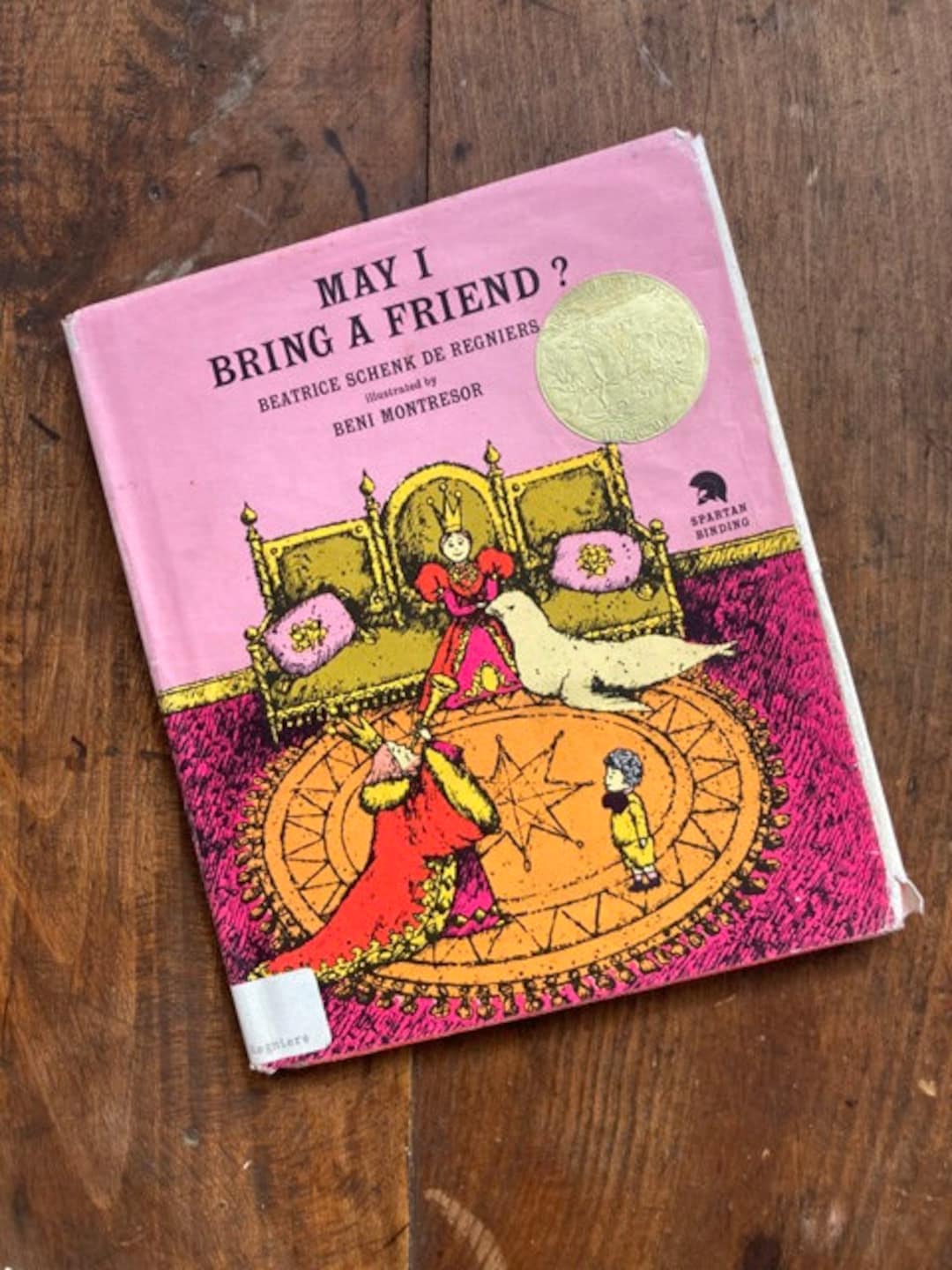 Caldecott Winner: May I Bring A Friend? - Illustrated Hardcover Book - Etsy