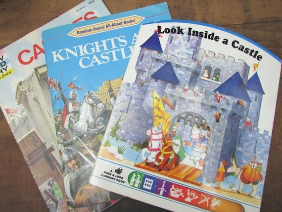 Look Inside A Castle Book by Laura Driscoll Knights and | Etsy