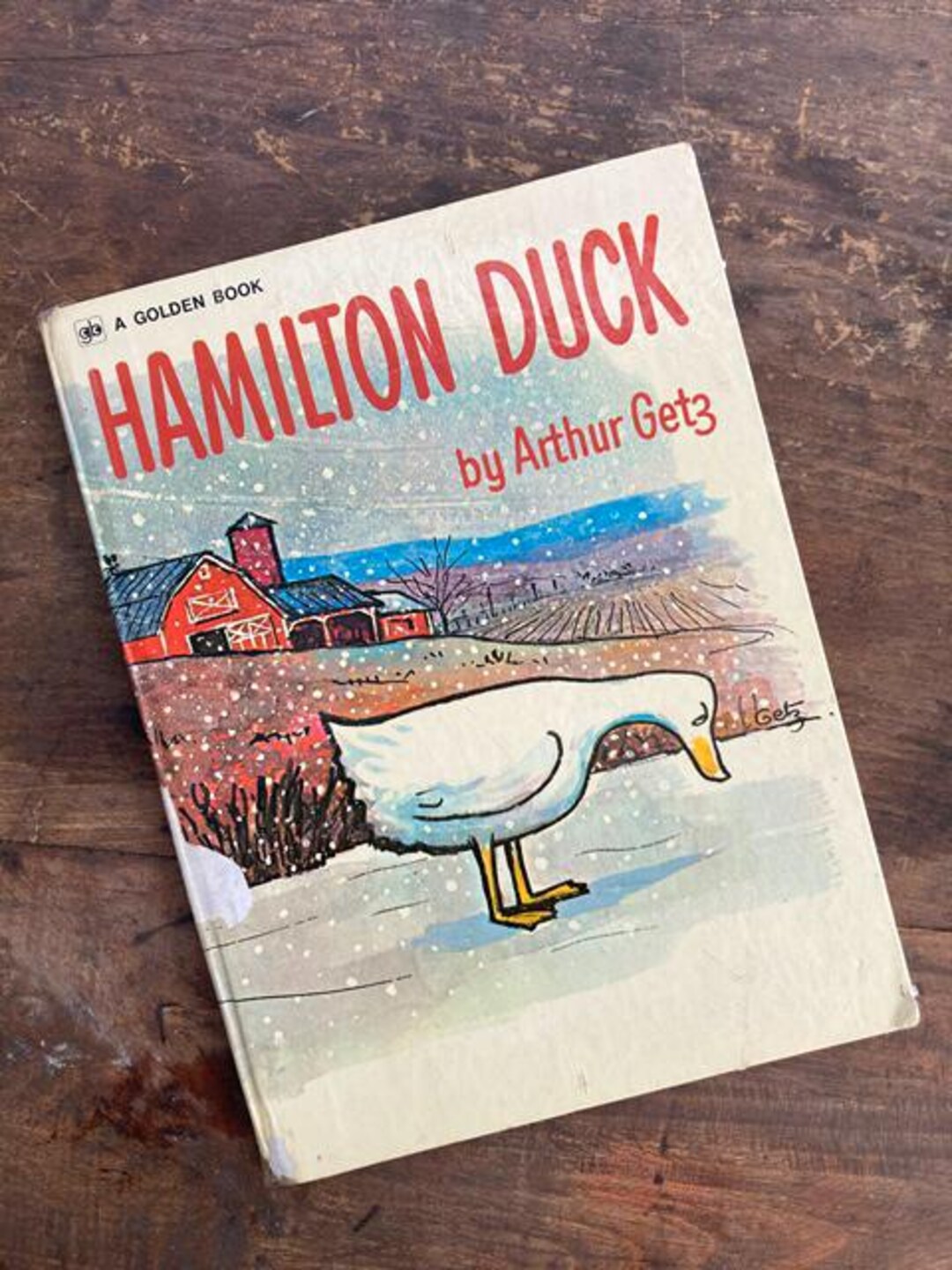 Hamilton Duck by Arthur Getz A Golden Book 1974 Printing Children's ...