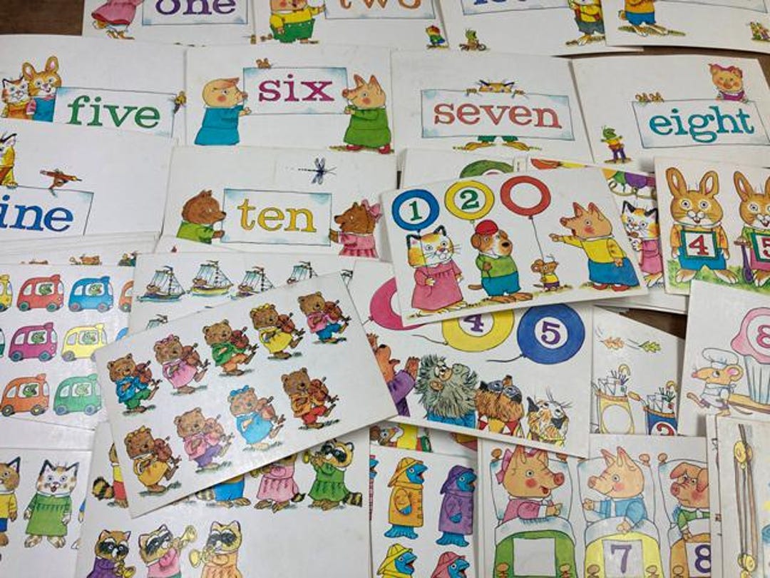 Richard Scarry's Best Flash Cards Ever! Number and Counting Imperfect ...
