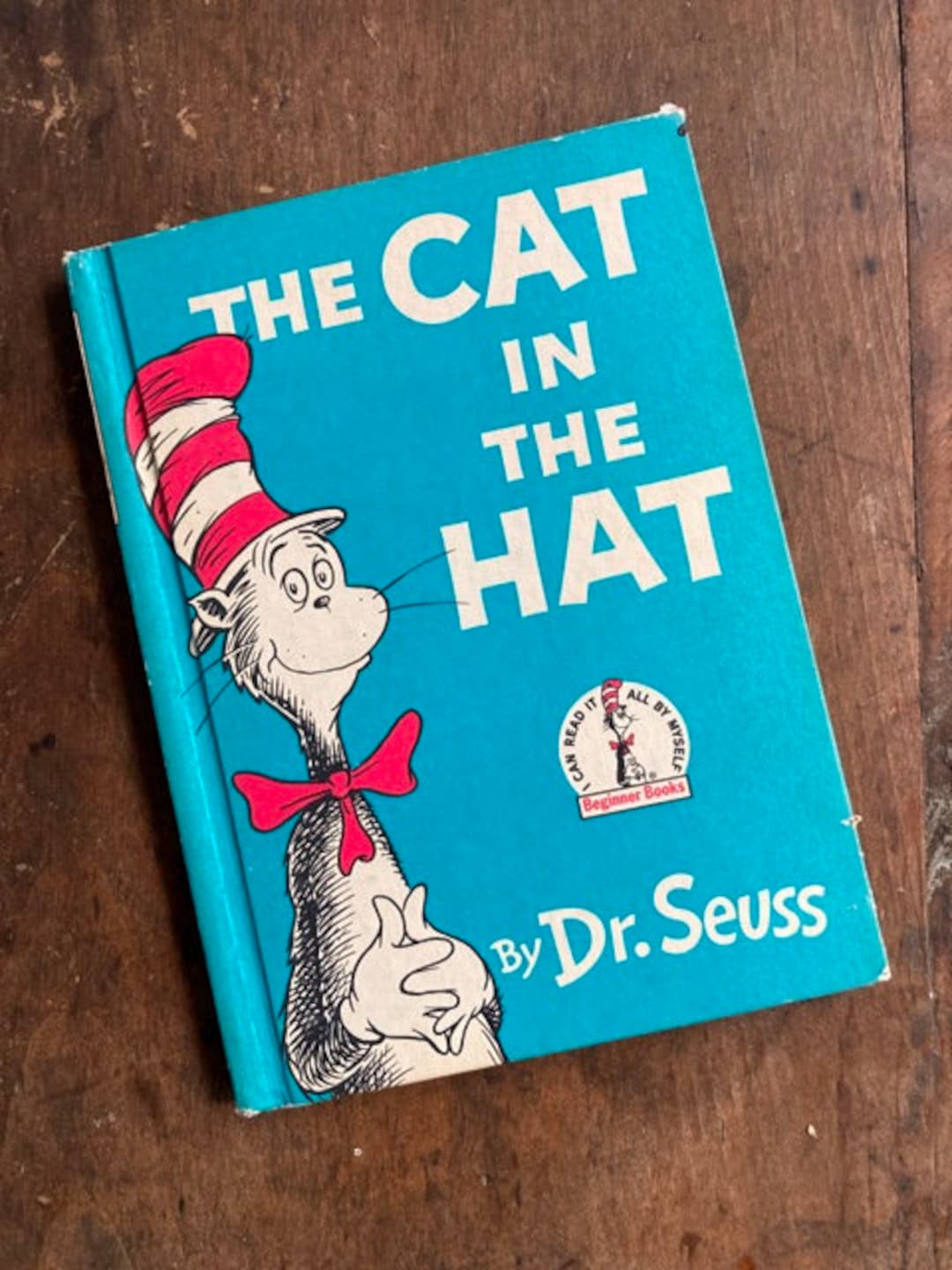The Cat in the Hat by Dr Seuss FIRST EDITION 1957 I Can Read It All by ...