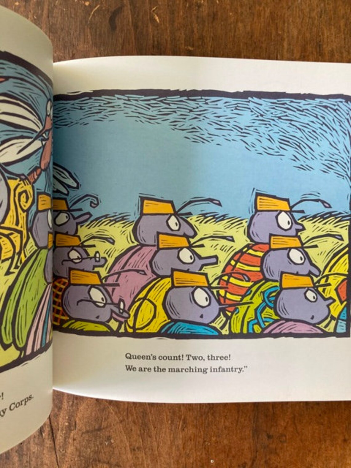 One Hundred Hungry Ants & A Remainder of One by Elinor Pinczes - Etsy