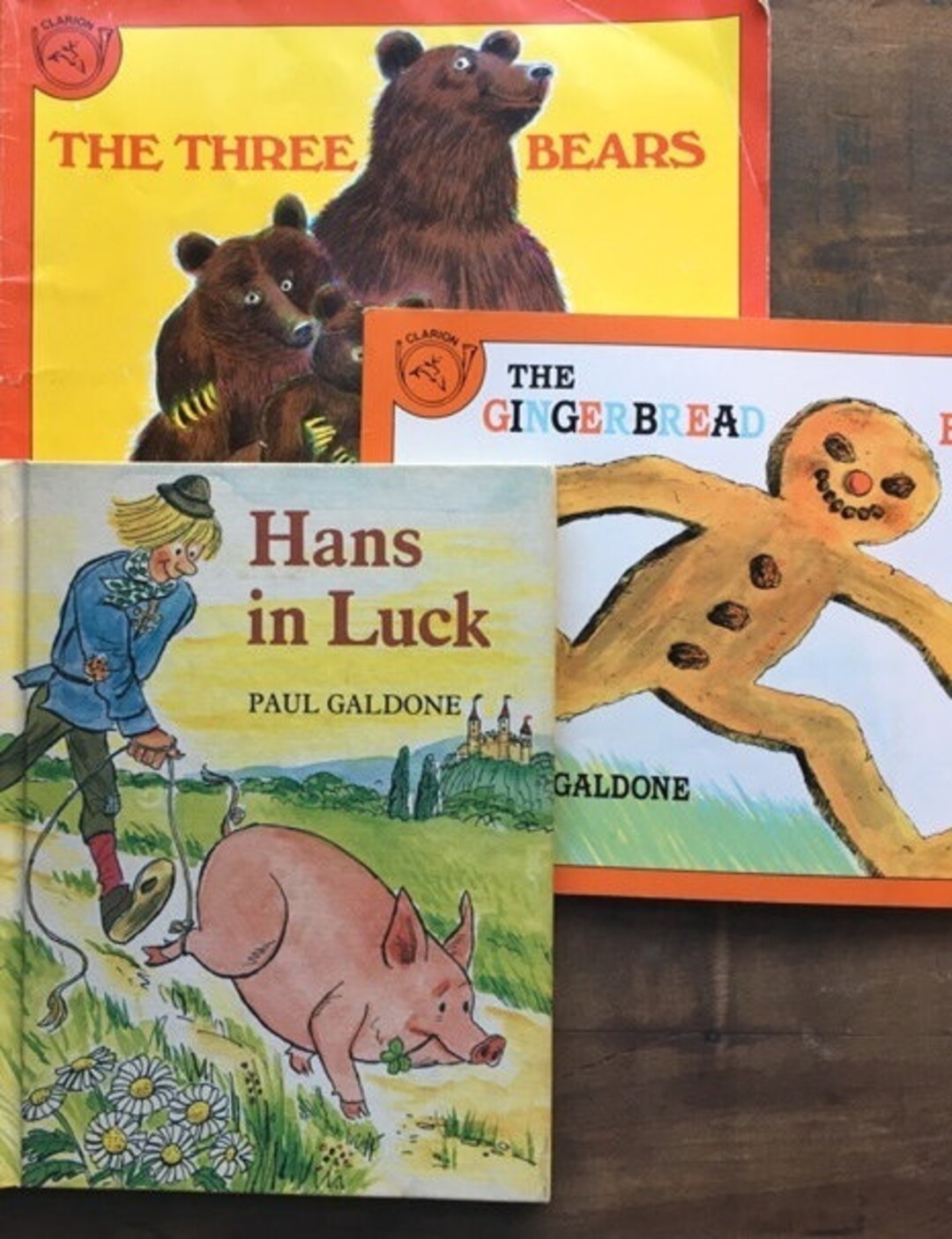 The Three Bears the Gingerbread Man & Hans in Luck by Paul - Etsy