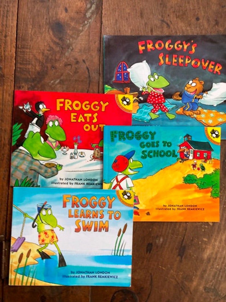 The Froggy Books by Jonathan London and Frank Remkiewicz - Etsy