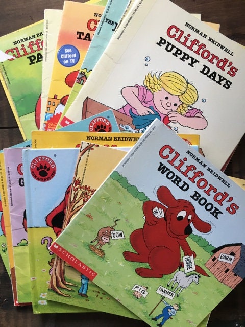 Clifford The Big Red Dog Book YOUR CHOICE Of Books Clifford | Etsy