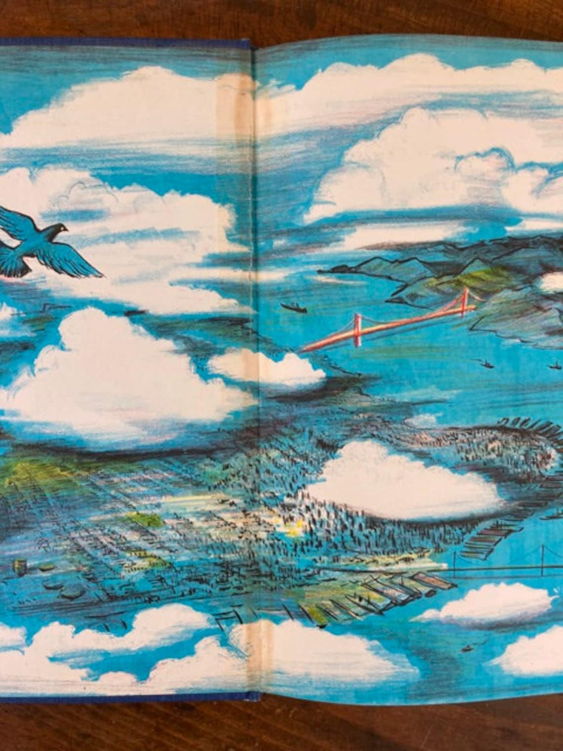 Fly High Fly Low by Don Freeman Hardcover 1957 Caldecott Honor - Etsy