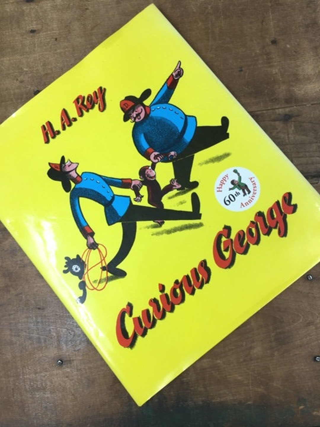 Curious George by H A & Margret Rey Classic Children's Picture Book ...