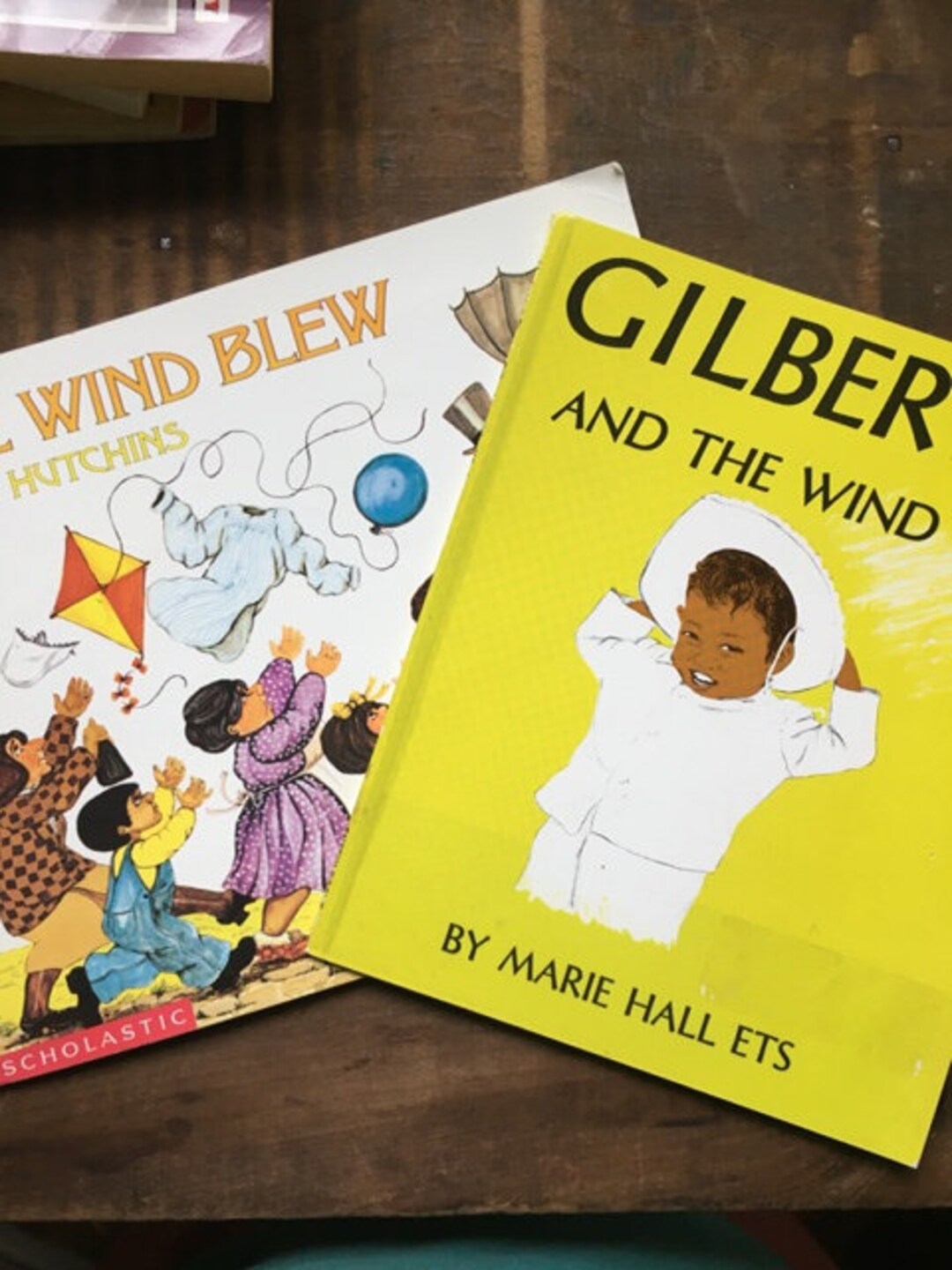 The Wind Blew by Pat Hutchins & Gilberto and the Wind by Marie Hall Ets ...