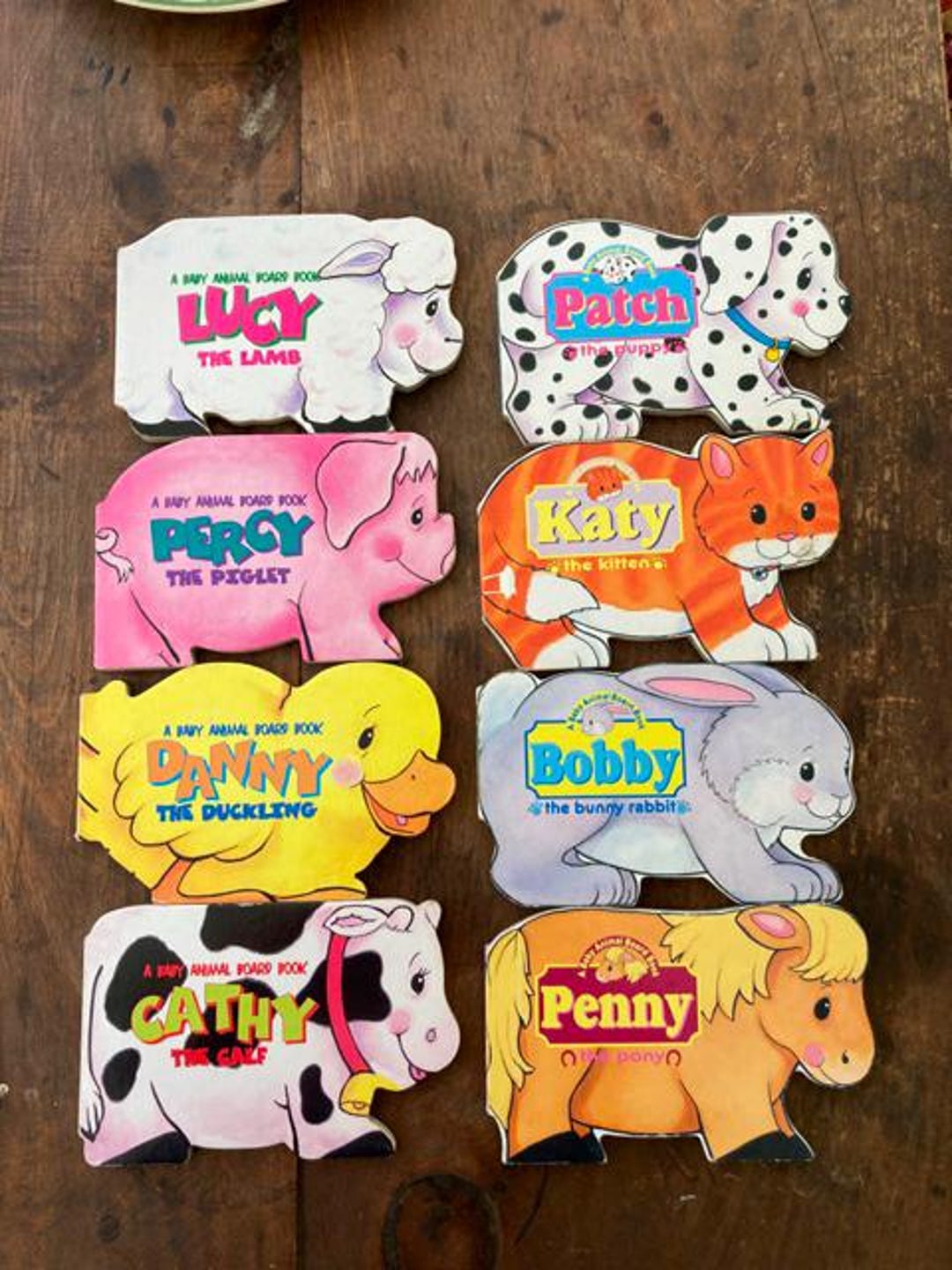 Vintage 1990s Baby Animal Board Book - Grandreams Limited (your Choice ...