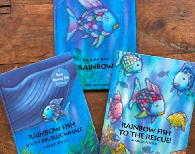 The Rainbow Fish, Rainbow Fish to the Rescue, Rainbow Fish and the Big ...