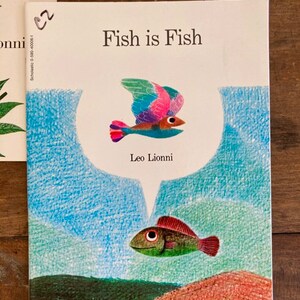 Leo Lionni Children's Book Set: Tico, Fish is Fish, Alexander - Etsy