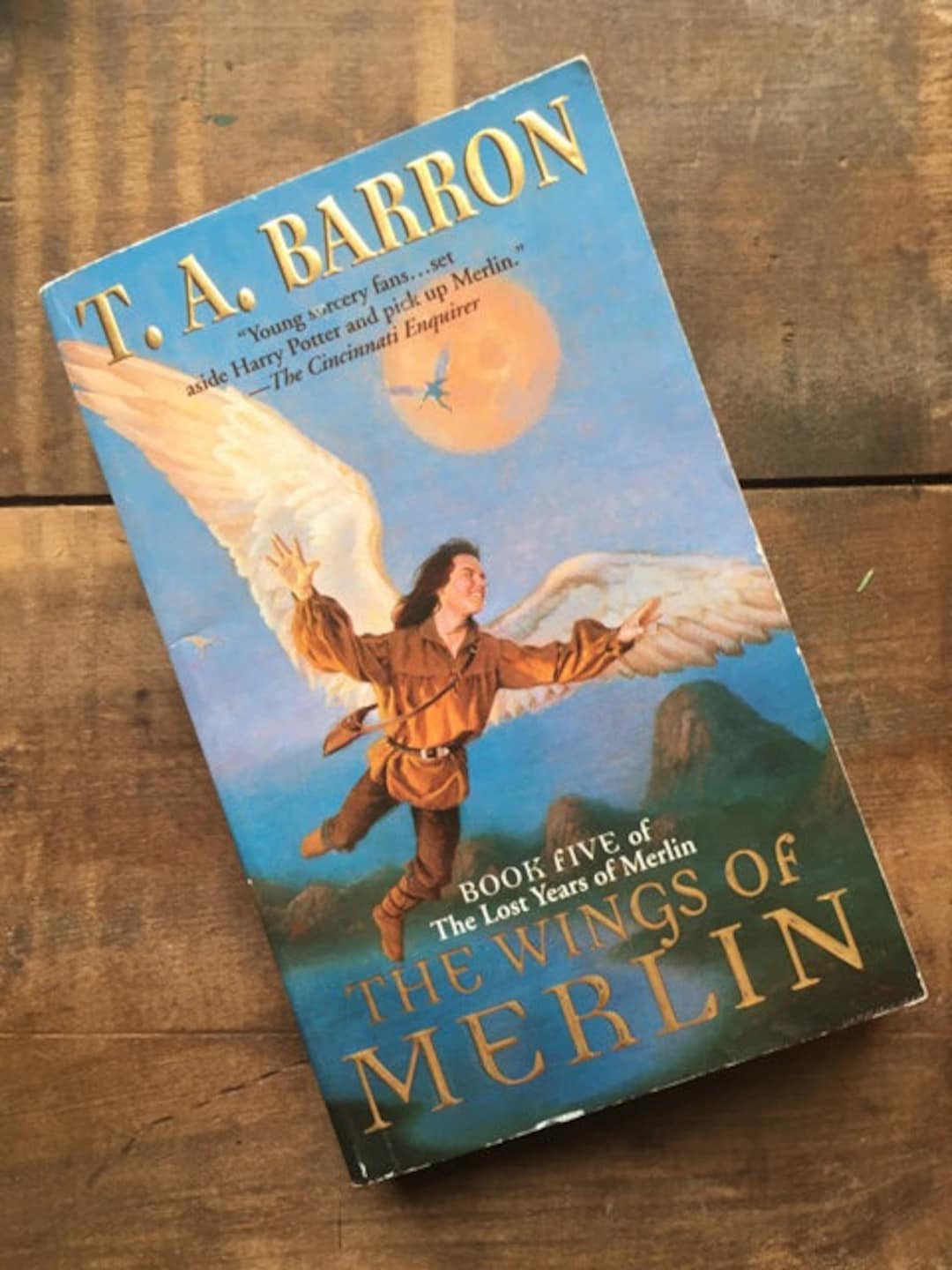 The Wings of Merlin by T A Barron Book Five in the Lost Years of Merlin ...