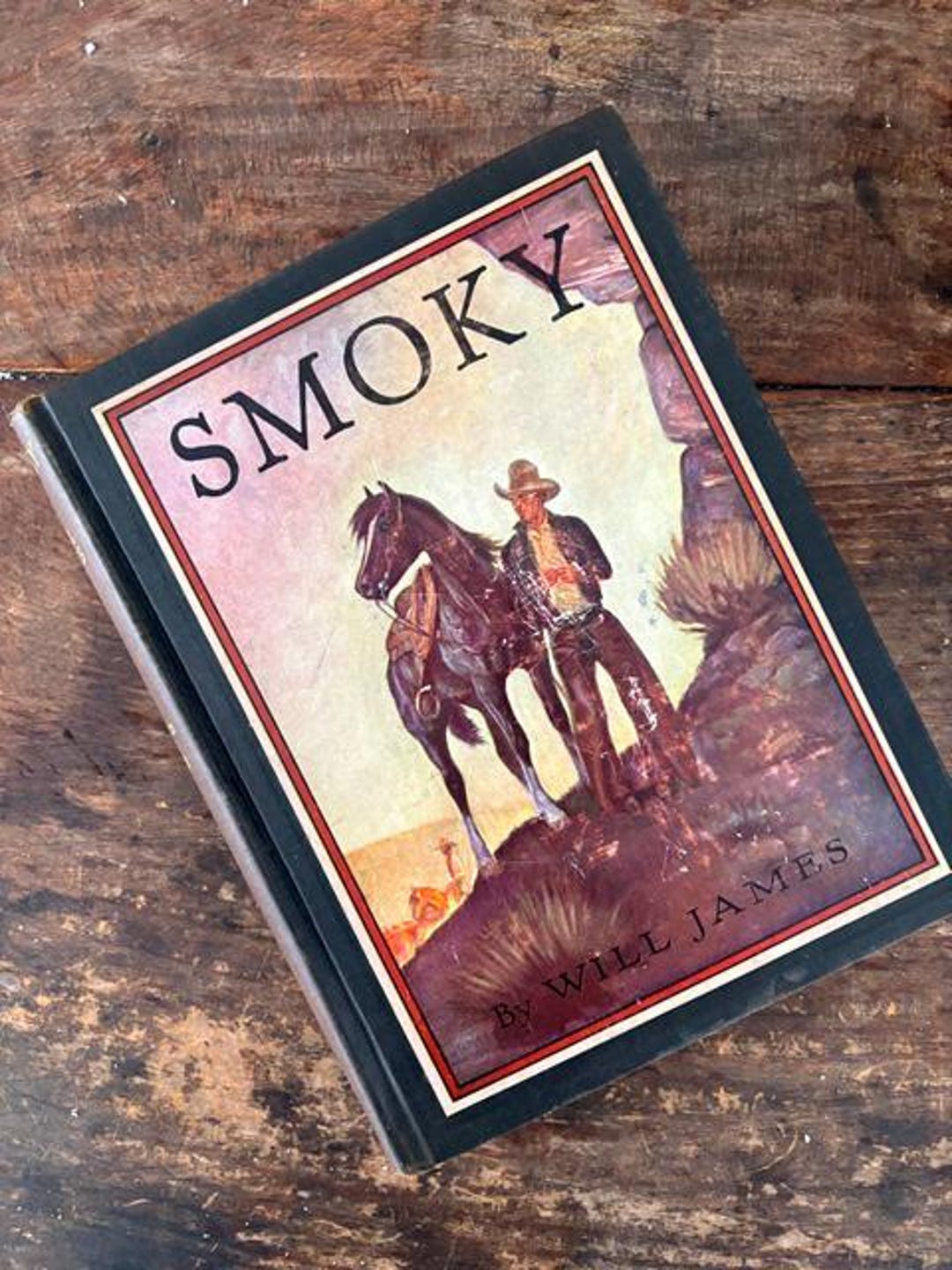 Smoky the Cow Horse, 1929 Early Edition by Will James - Etsy