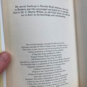 Homesick My Own Story by Jean Fritz Her Biography Newbery Honor Book ...