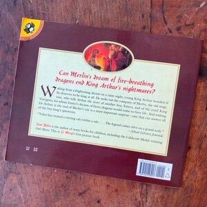 Merlin and the Dragons by Jane Yolen Illustrated by - Etsy