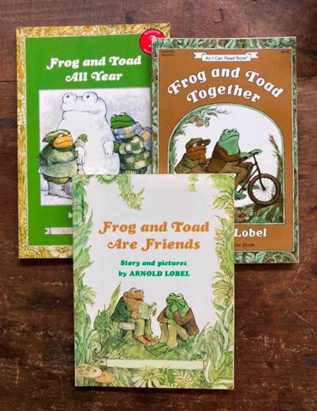 Frog and Toad All Year, Frog and Toad Together & Frog and Toads Are ...