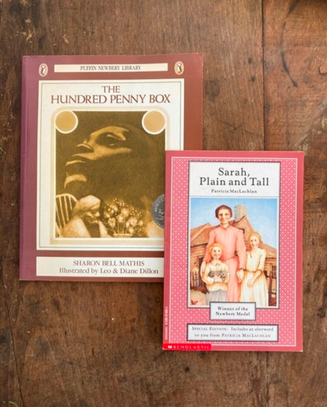 Newbery Medal Books: the Hundred Penny Box & Sarah, Plain and Tall - Etsy