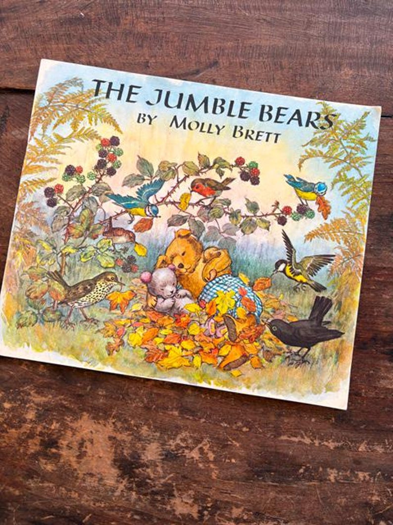 Vintage Children's Book: Molly Brett, Plush & Tatty, Tom Badger, More ...