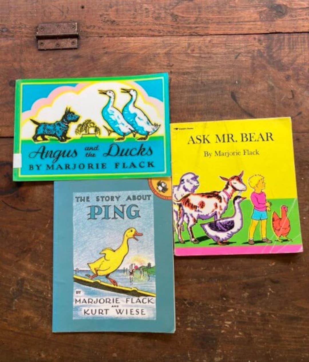 Angus and the Ducks & Ask My Bear by Marjorie Flack and the Story of ...