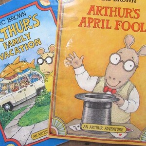 An Arthur Adventure Book YOUR Choice Arthur's April Fool Family ...