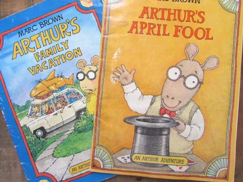An Arthur Adventure Book YOUR Choice Arthur's April Fool - Etsy
