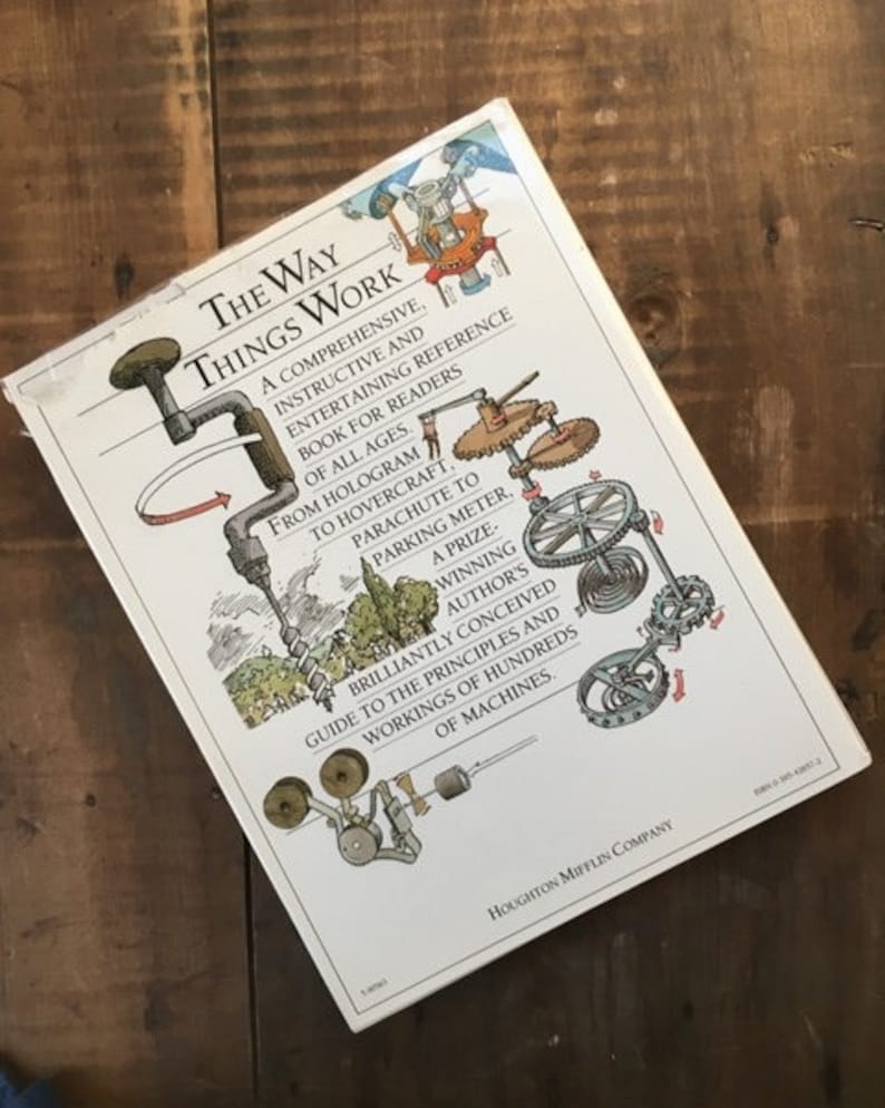 The Way Things Work by David Macaulay 1988 Edition Hardcover A | Etsy