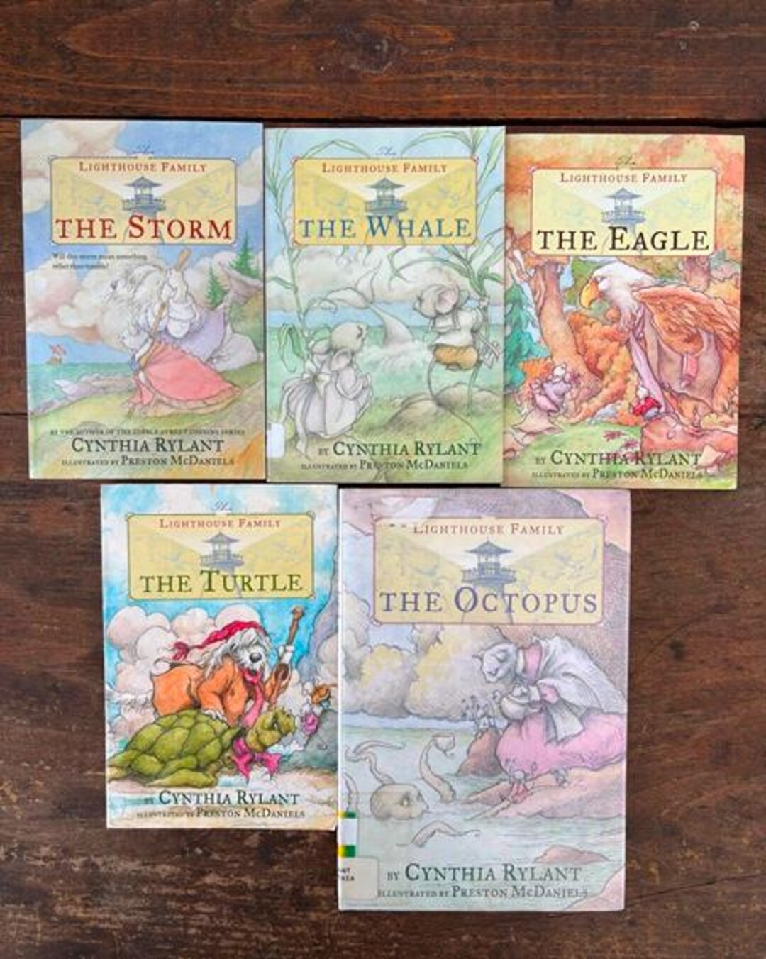 The Lighthouse Family Book Series Cynthia Rylant Preston Mcdaniels - Etsy