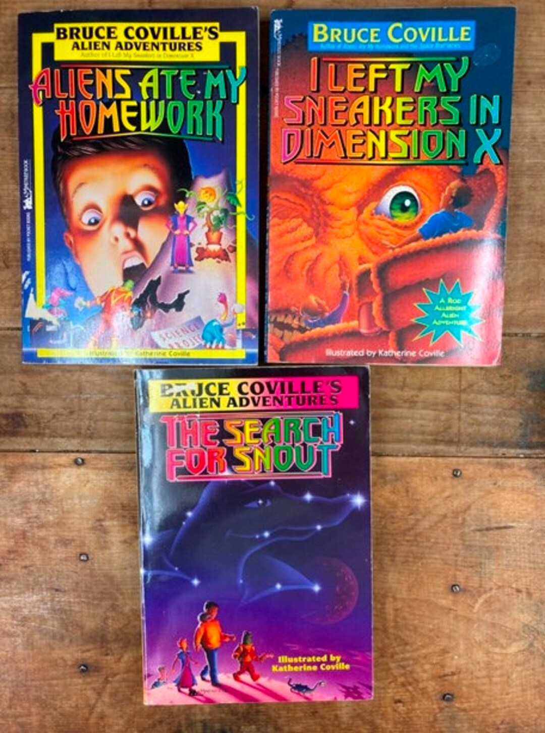 Aliens Ate My Homework the Search for Snout & I Left My Sneakers in ...