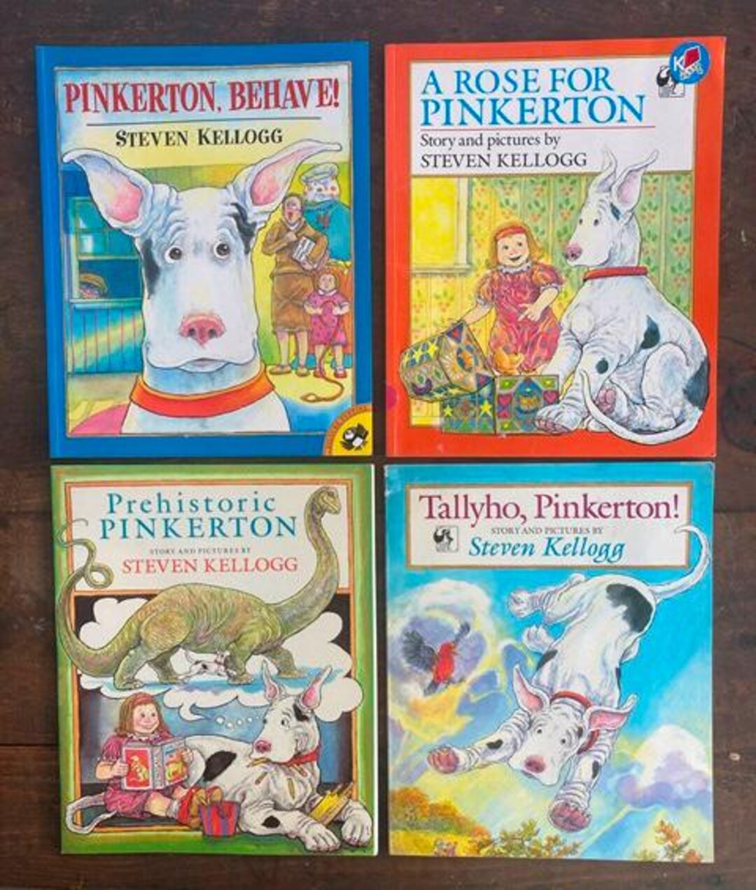 Pinkerton Book Collection by Steven Kellogg (signed) - Etsy