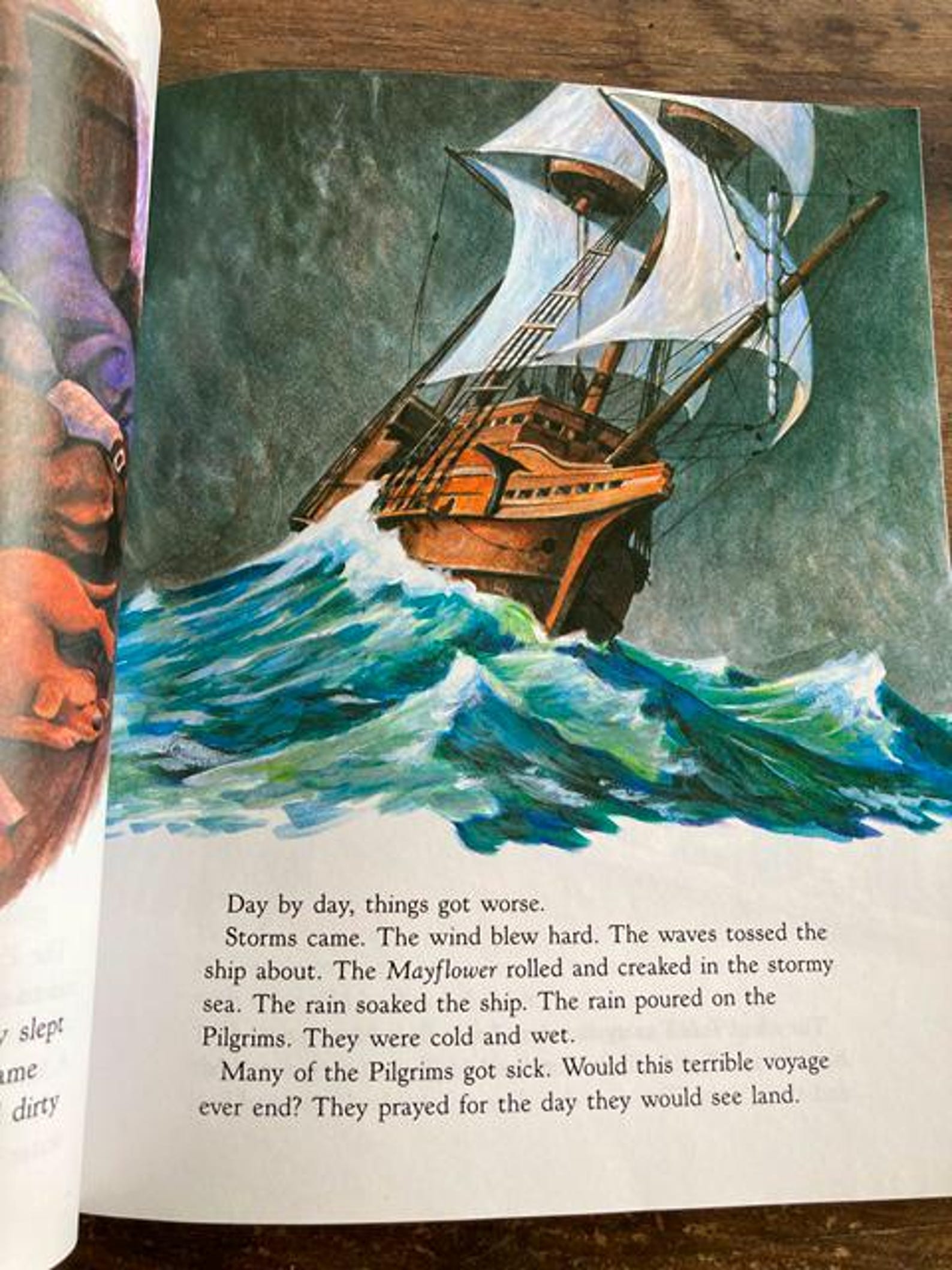 The Pilgrims First Thanksgiving by Ann Mcgovern Illustrated by Elroy ...